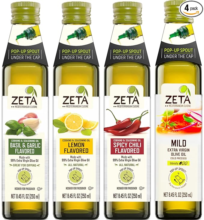 Zeta Extra Virgin Olive Oil Variety Pack – VitalEats